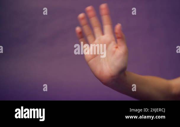 Beautiful female hand palm Stock Videos & Footage - HD and 4K Video ...