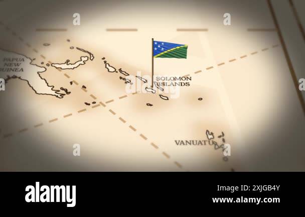 Map flag solomon islands Stock Videos & Footage - HD and 4K Video Clips ...