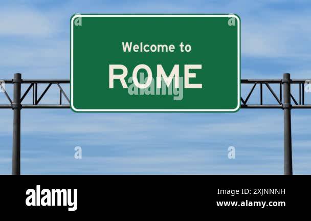 Welcome to rome Stock Videos & Footage - HD and 4K Video Clips - Alamy