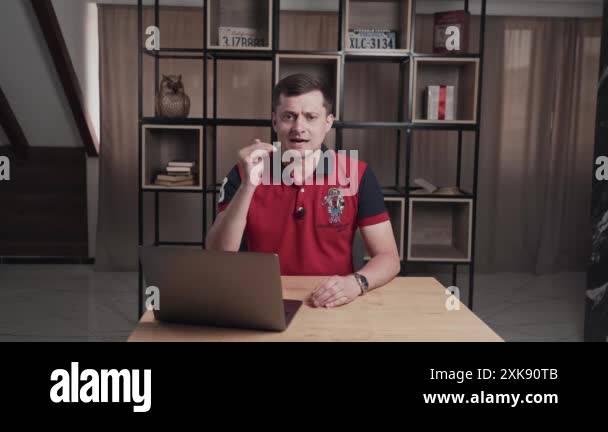 Man behind desk record Stock Videos & Footage - HD and 4K Video Clips ...