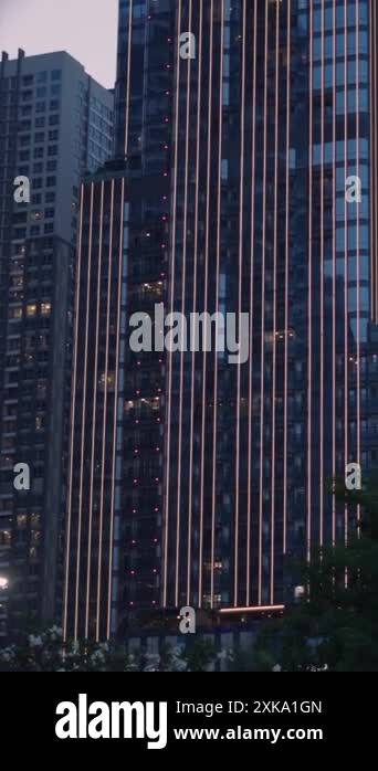 Landmark skyscraper vertical Stock Videos & Footage - HD and 4K Video ...