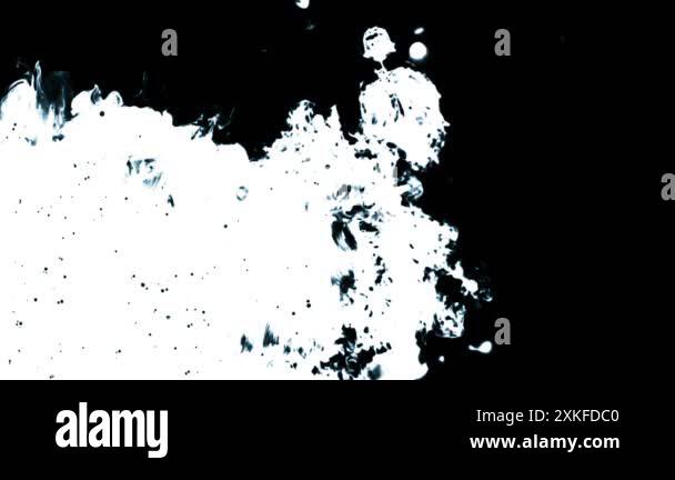 Ink stains on white paper Stock Videos & Footage - HD and 4K Video ...