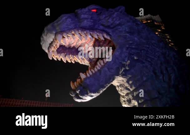 Godzilla head landmark tourist Stock Videos & Footage - HD and 4K Video ...