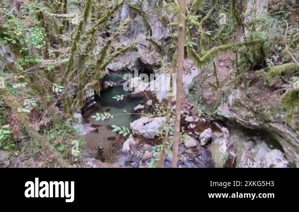 Morigerati, Campania, Italy - September 20, 2023: WWF Oasis Grotte del ...