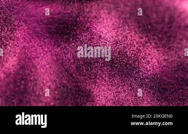 Numerous tiny, sparkling particles in shades of pink create a ...