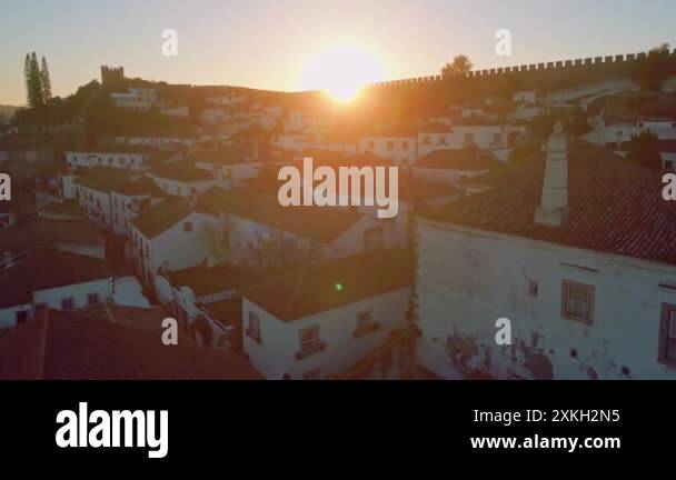 Panorama sunset townscape fort Stock Videos & Footage - HD and 4K Video ...