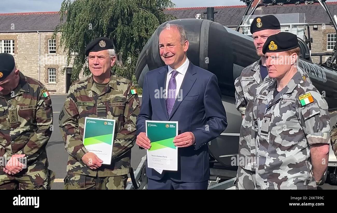 Irish Army launch Reserve Defence Forces Regeneration and Development ...