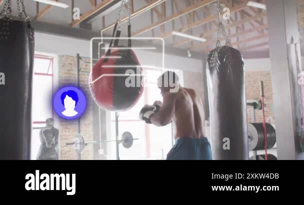 Boxing symbol web icons Stock Videos & Footage - HD and 4K Video Clips ...