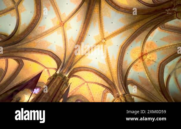Medieval vaulted ceiling Stock Videos & Footage - HD and 4K Video Clips ...