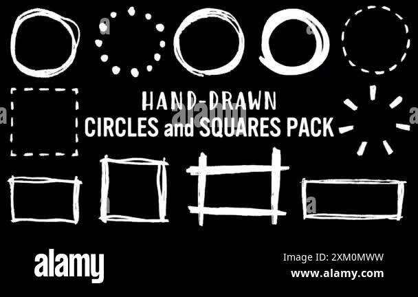 Doodle frames set hand Stock Videos & Footage - HD and 4K Video Clips ...