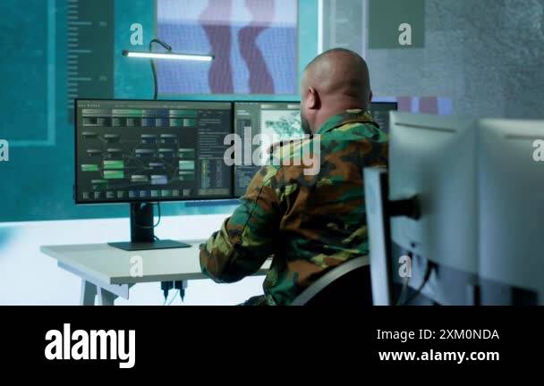 Information operations support center Stock Videos & Footage - HD and ...