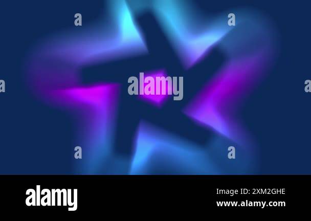Abstract Animated Background Video. Glowing light reflection. 4k ...