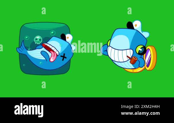 Funny green fish Stock Videos & Footage - HD and 4K Video Clips - Alamy