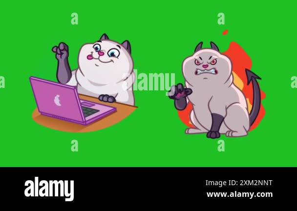 Computer cartoon Stock Videos & Footage - HD and 4K Video Clips - Alamy