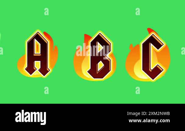 Abc alphabet lettering design Stock Videos & Footage - HD and 4K Video ...