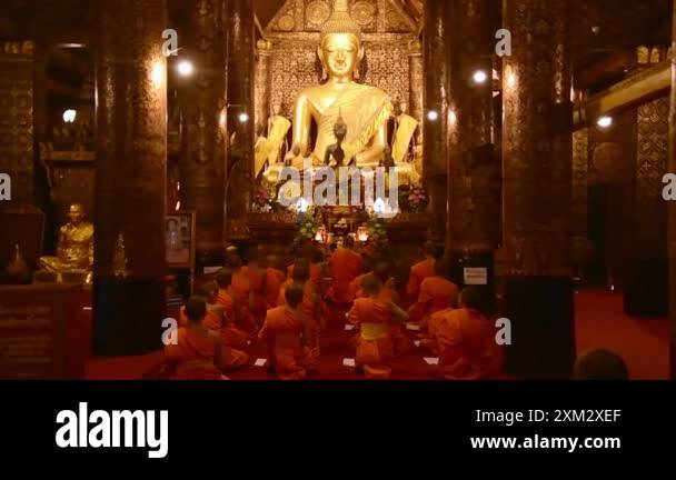 Khem Khong ,Laos - 28th january, 2024: Wat Xieng Thong is a Buddhist ...