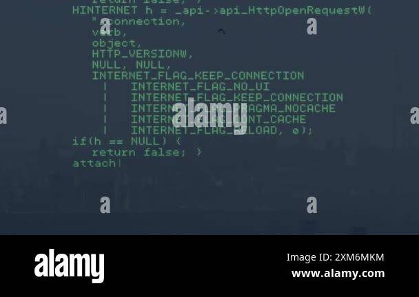 Animating Computer Code With Green Text On Dark Background Programming Coding Technology 7229
