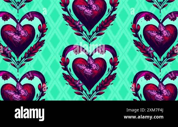 Illustrated wallpaper Stock Videos & Footage - HD and 4K Video Clips ...