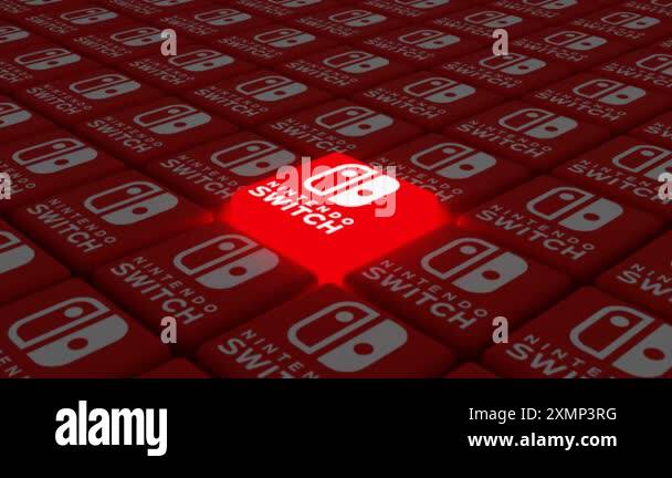 Nintendo switch logo game logo Stock Videos & Footage - HD and 4K Video ...