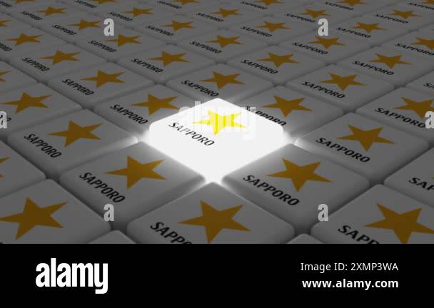 Sapporo logo Stock Videos & Footage - HD and 4K Video Clips - Alamy