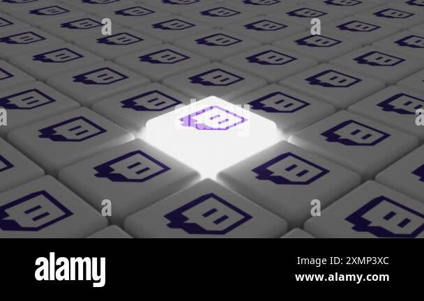 Twitch icon Stock Videos & Footage - HD and 4K Video Clips - Alamy