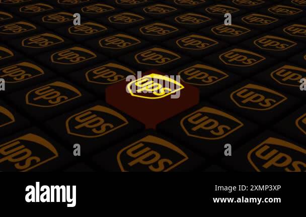 Ups logo on delivery Stock Videos & Footage - HD and 4K Video Clips - Alamy