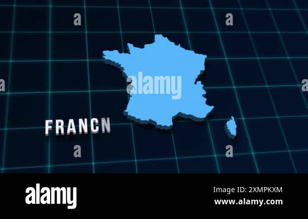 West france map Stock Videos & Footage - HD and 4K Video Clips - Alamy