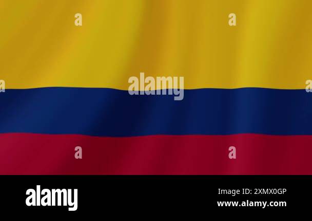 Seamless loop animation colombia flag Stock Videos & Footage - HD and ...