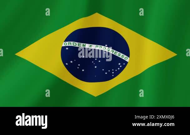 Seamless loop animation brazil flag Stock Videos & Footage - HD and 4K ...