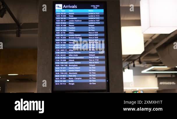 On board passenger information screen Stock Videos & Footage - HD and ...