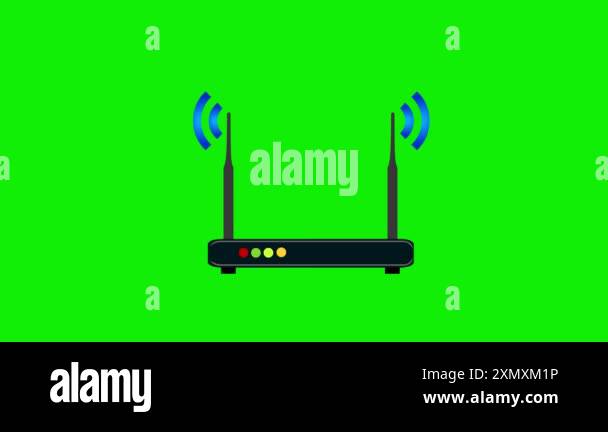 Wifi router vector Stock Videos & Footage - HD and 4K Video Clips - Alamy