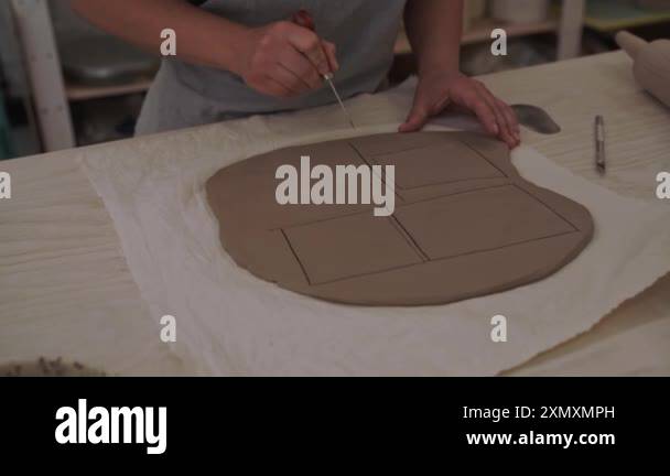 Using sharp clay cutter Stock Videos & Footage - HD and 4K Video Clips ...