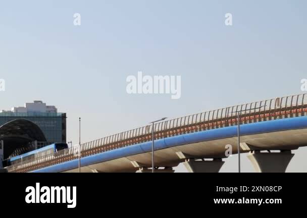 The modern subway line in Riyadh Saudi Arabia. The new metro system ...