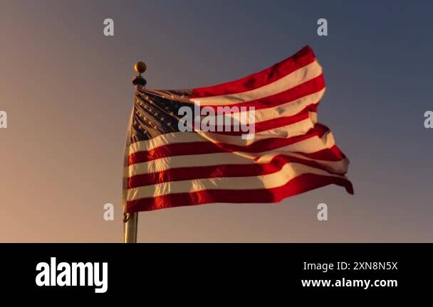 American flag dawn Stock Videos & Footage - HD and 4K Video Clips - Alamy