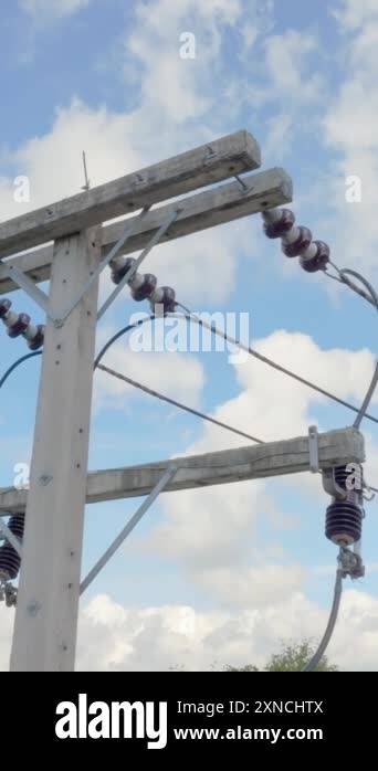 Pole mounted distribution transformer Stock Videos & Footage - HD and ...