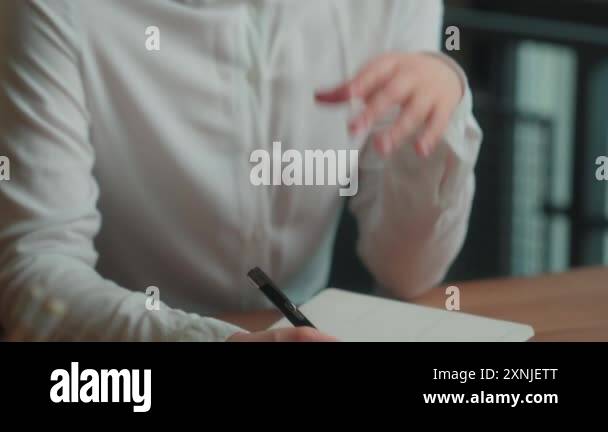 Thoughtful pensive puzzled girl Caucasian business woman student ...