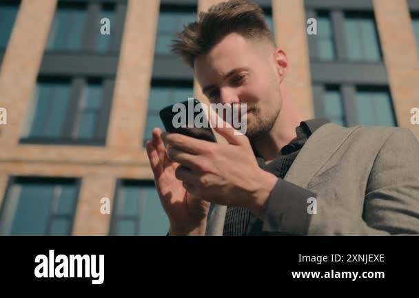 Confused pensive Caucasian business man businessman male guy lost in ...