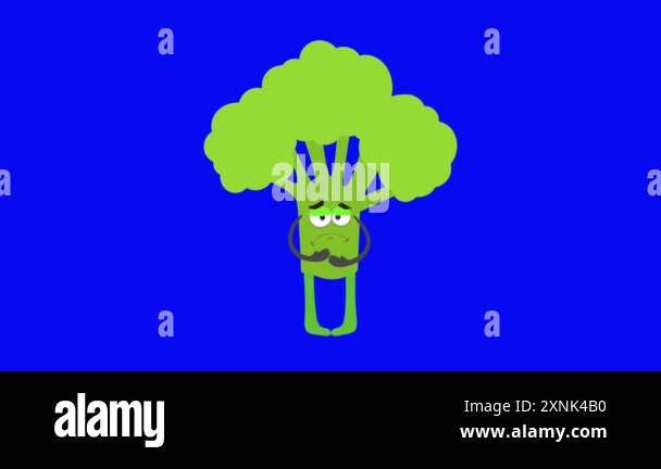Cute broccoli character cartoon Stock Videos & Footage - HD and 4K ...