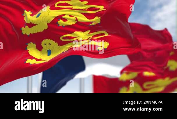 Day country flags normandy Stock Videos & Footage - HD and 4K Video ...