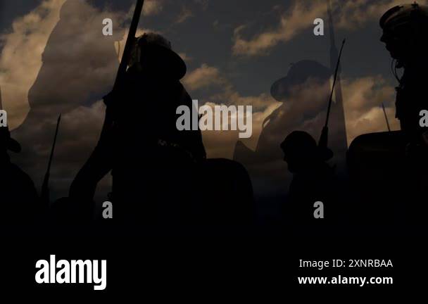 Historical scene depicting conflict Stock Videos & Footage - HD and 4K ...