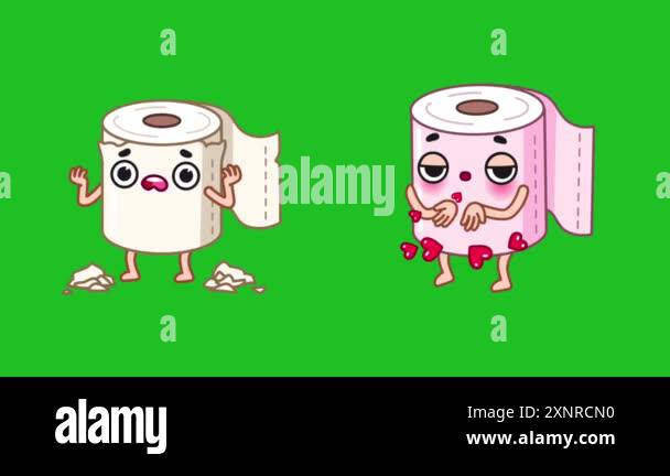 Toilet roll vector Stock Videos & Footage - HD and 4K Video Clips - Alamy