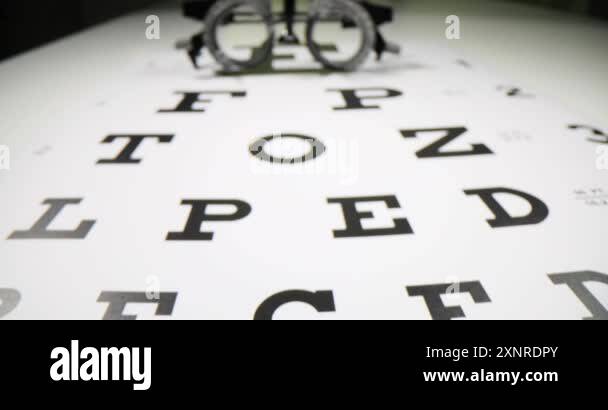 Glasses for lens selection and vision diagnostics. Vision testing and ...