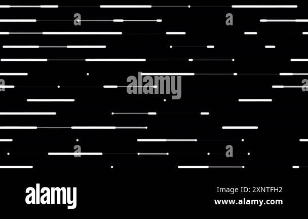 Seamless slow motion geometric animation, slowly white stretching lines ...