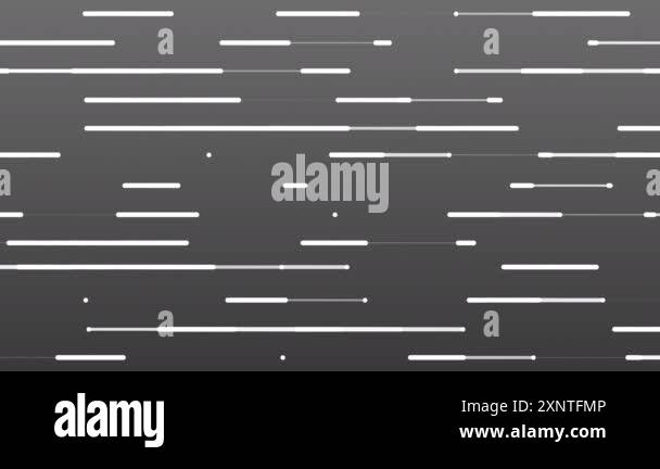 Seamless slow motion geometric animation, slowly white stretching lines ...