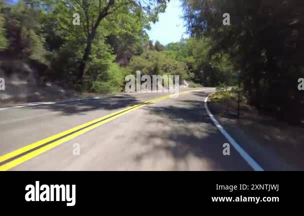 Kings Canyon Scenic Byway West Section 14 Eastbound MultiCam Front View ...