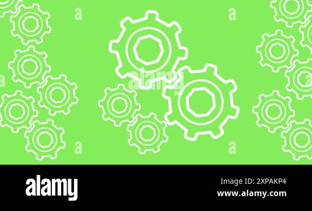 Screen gear system symbol Stock Videos & Footage - HD and 4K Video ...