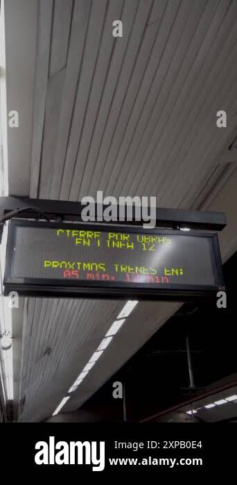 Train station signs Stock Videos & Footage - HD and 4K Video Clips - Alamy