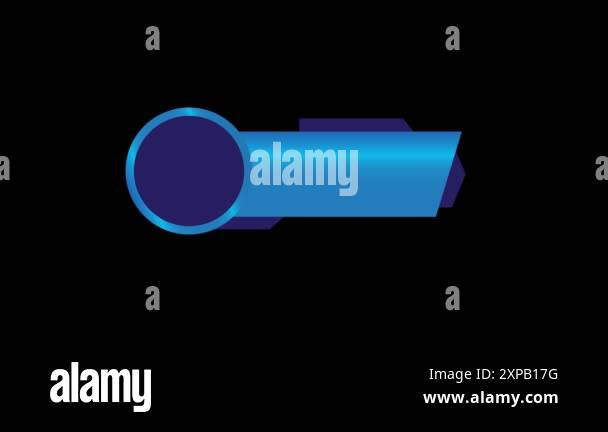 simple gaming text box animation, text banner animation, gaming banner ...