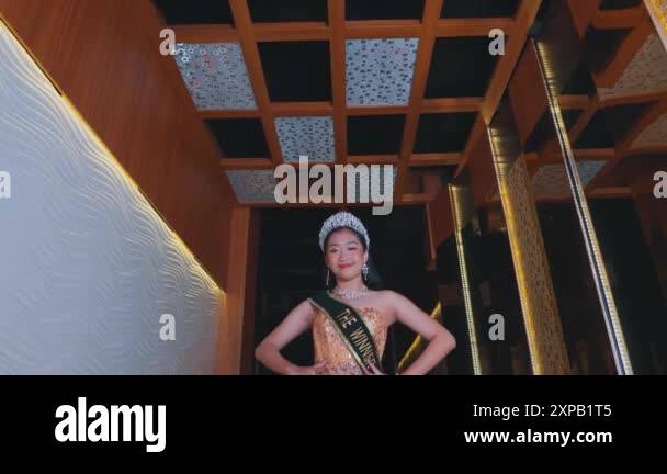 Beauty queen pageant sash Stock Videos & Footage - HD and 4K Video ...