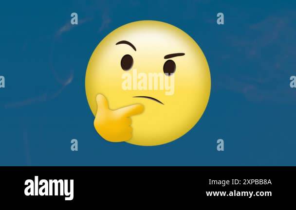 Thinking face smartphone cartoon Stock Videos & Footage - HD and 4K ...